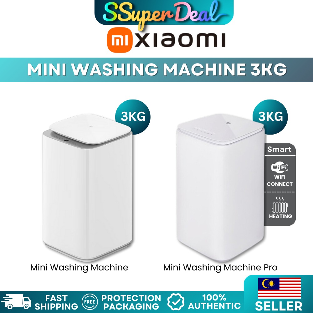 Xiaomi Mi Mini Washing Machine (3kg) App Control | Mi Smart Mini ...
