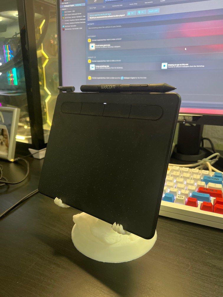 3D printed troll ipad/tablet holder, Hobbies & Toys, Toys & Games on ...