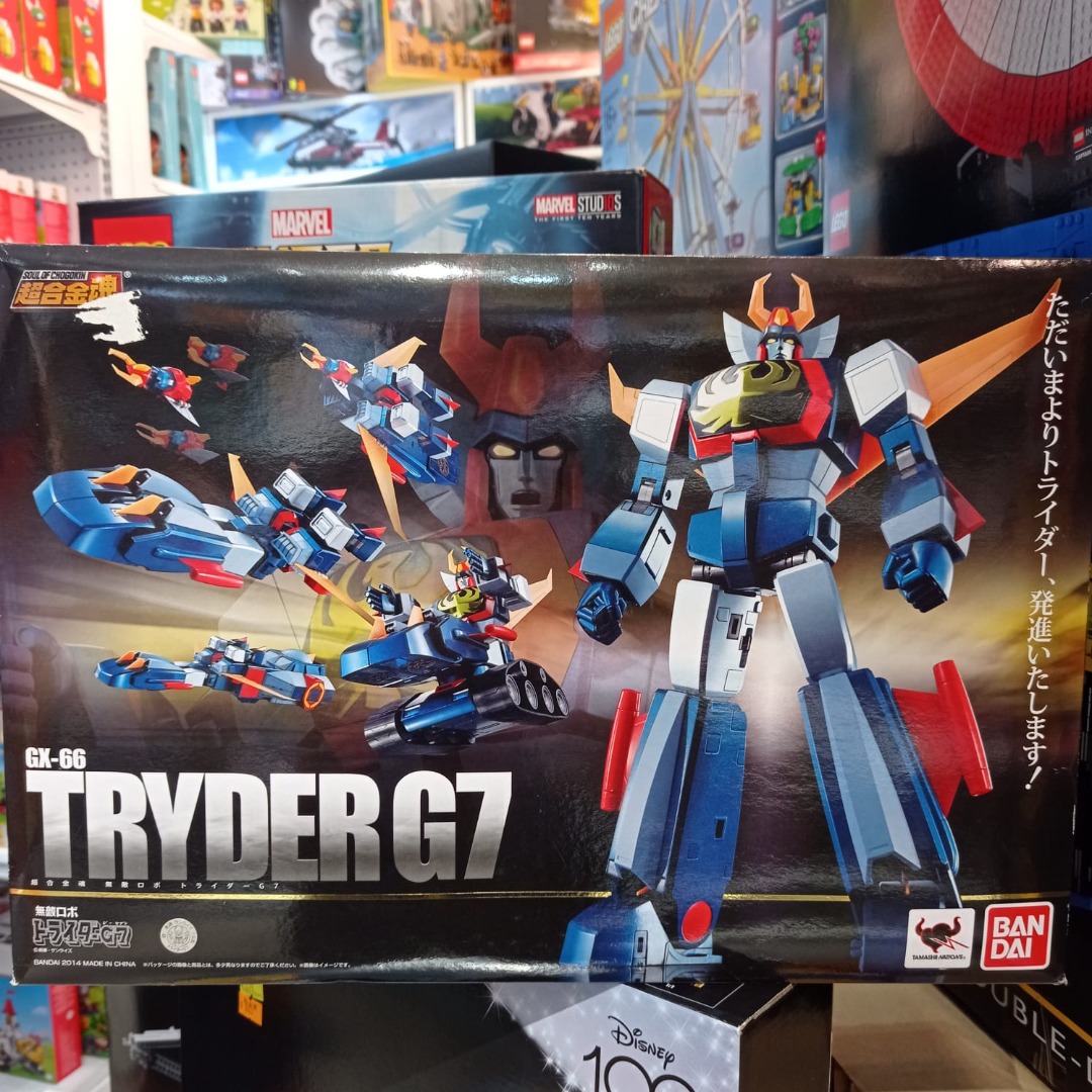 ＜銅鑼灣 cwb brick house門市＞外盒殘 超合金魂 TRYDER G7 GX-66 cwbdaniel123, 興趣及遊戲, 玩具 & 遊戲類 - Carousell