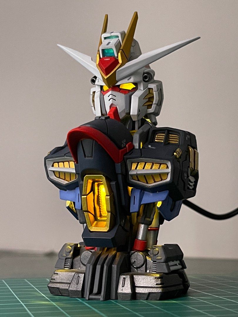 完成品 MS Mechanical Bust Sazabi Nu Exia Strike Freedom Gundam 突擊自由 高達 胸像 扭蛋, 興趣及遊戲, 玩具 & 遊戲類 ...