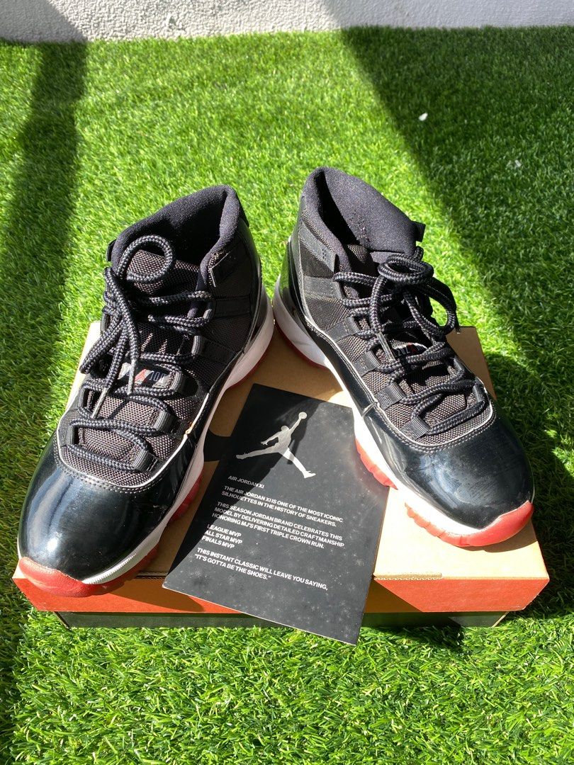 Air Jordan 11 Retro Bred 2019, Men's Fashion, Footwear, Sneakers on ...
