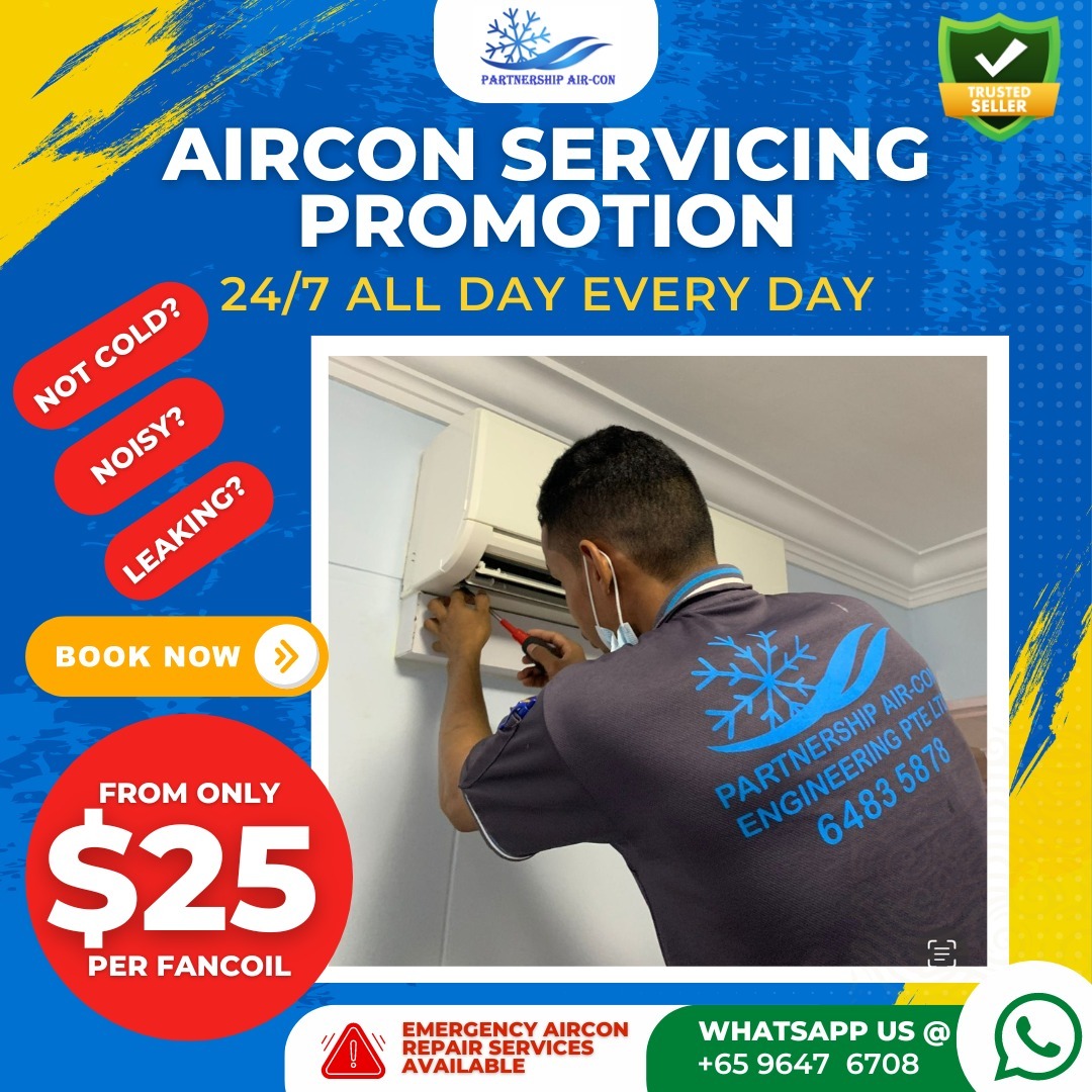 Aircon servicing / Air-con general servicing / AC service / Air conditioning normal servicing ...