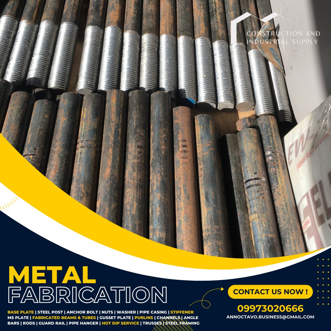 Anchor Bolt | U-Bolt | Northern Uprising Construction | Pipe Casing ...