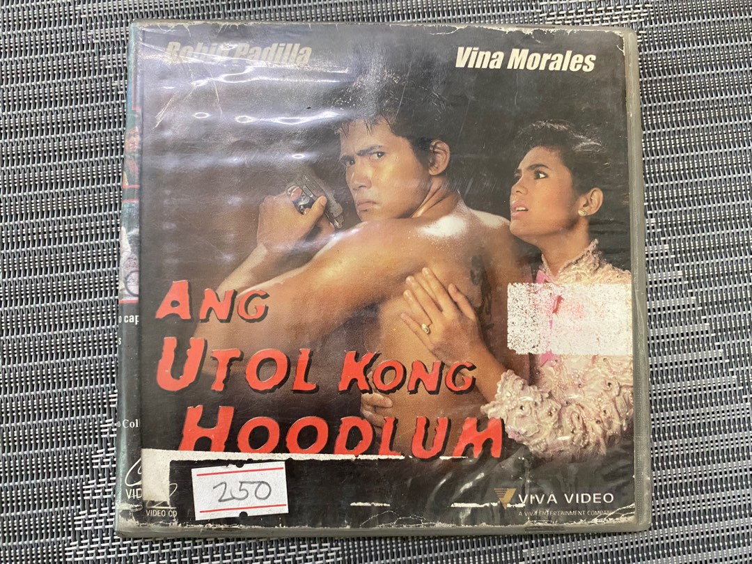 ANG UTOL KONG HOODLUM - Robin Padilla / Vina Morales - Philippines Original Movie Video CD VCD ...