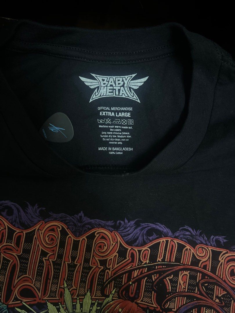 Babymetal World Tour 2024 Asia “Metal March” tee, Men's Fashion, Tops ...