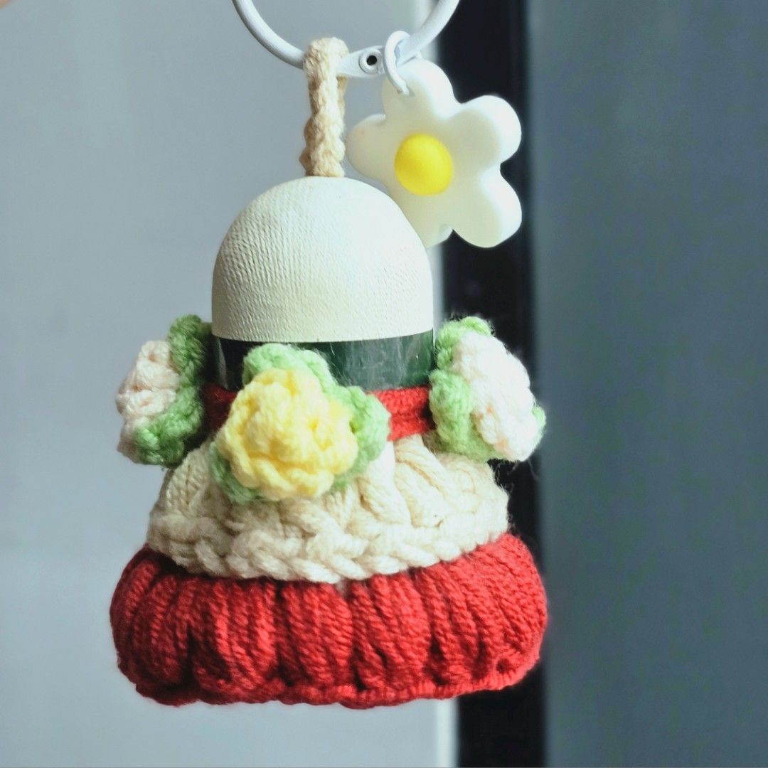 Badminton Shuttle Keychains- Handmade - Badminton shuttle crochet ...