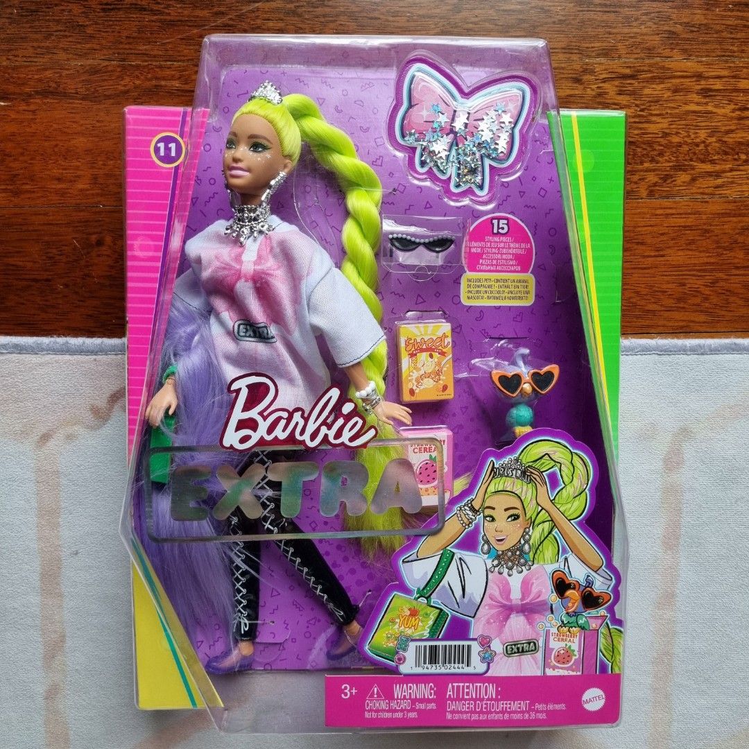 Barbie extra no. 11 doll, Hobbies & Toys, Toys & Games on Carousell
