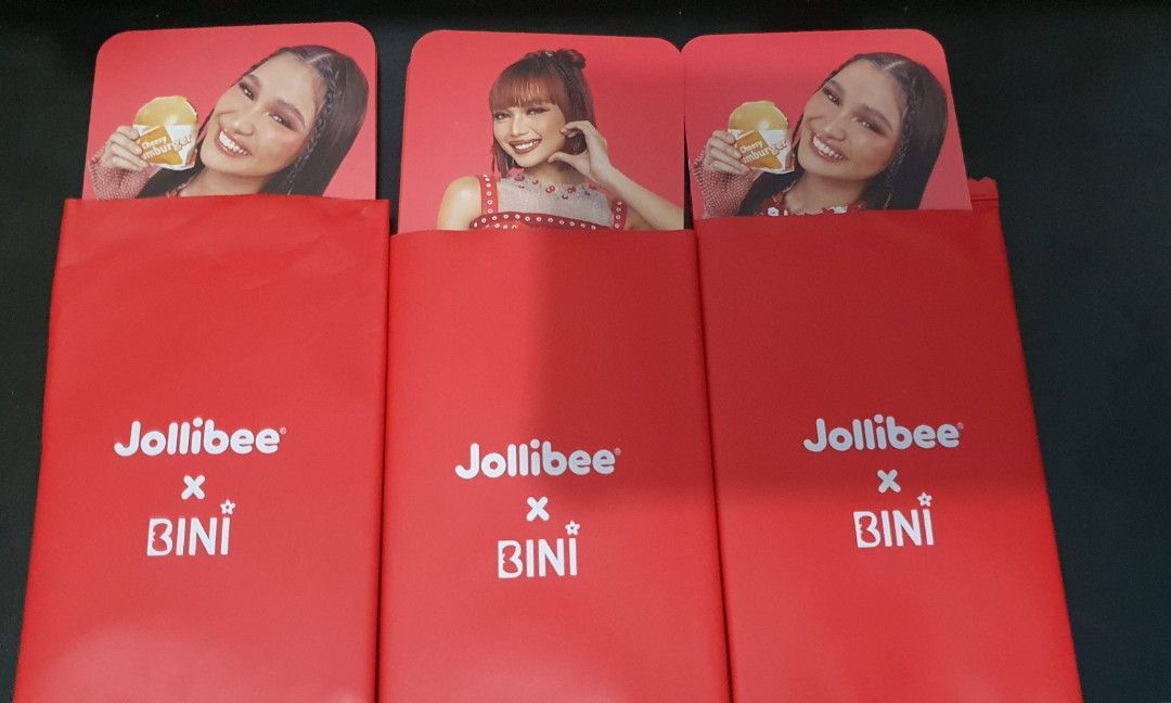 BINI Jollibini Cards, Hobbies & Toys, Memorabilia & Collectibles, Fan ...