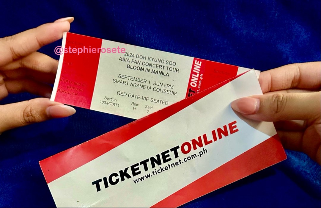 BLOOM IN MANILA DAY 2 CONCERT TICKET | SEPTEMBER 1, 2024 AT ARANETA ...