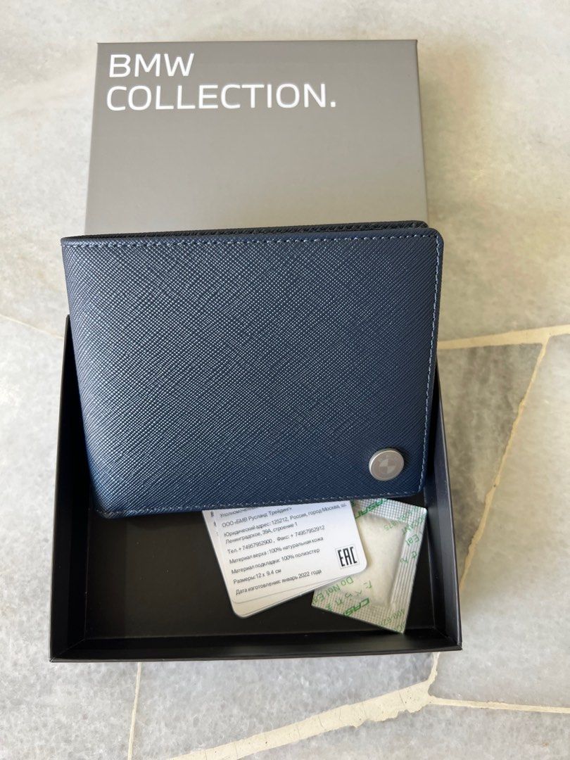 BMW Wallet with Coin Pocket (Blue), Men's Fashion, Watches ...