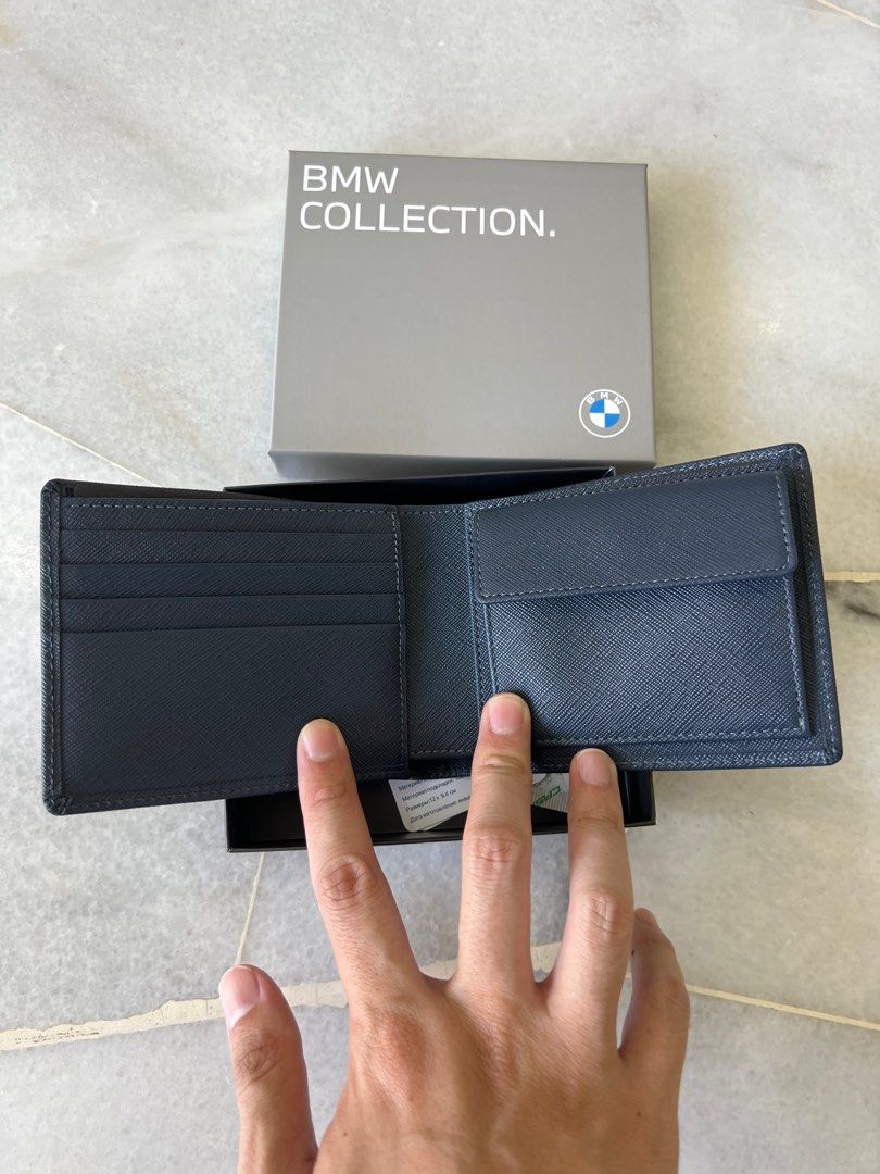 BMW Wallet with Coin Pocket (Blue), Men's Fashion, Watches ...