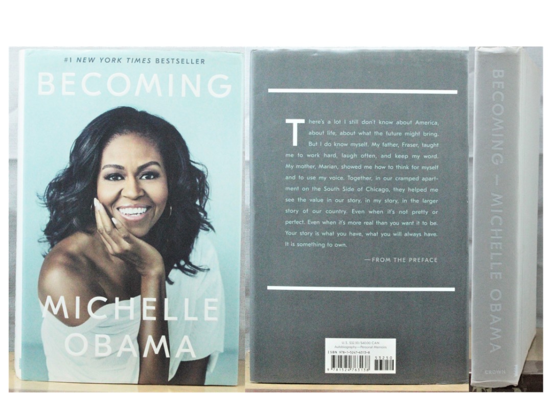 Book, Michelle Obama Becoming/OBO on price, Hobbies & Toys, Books ...