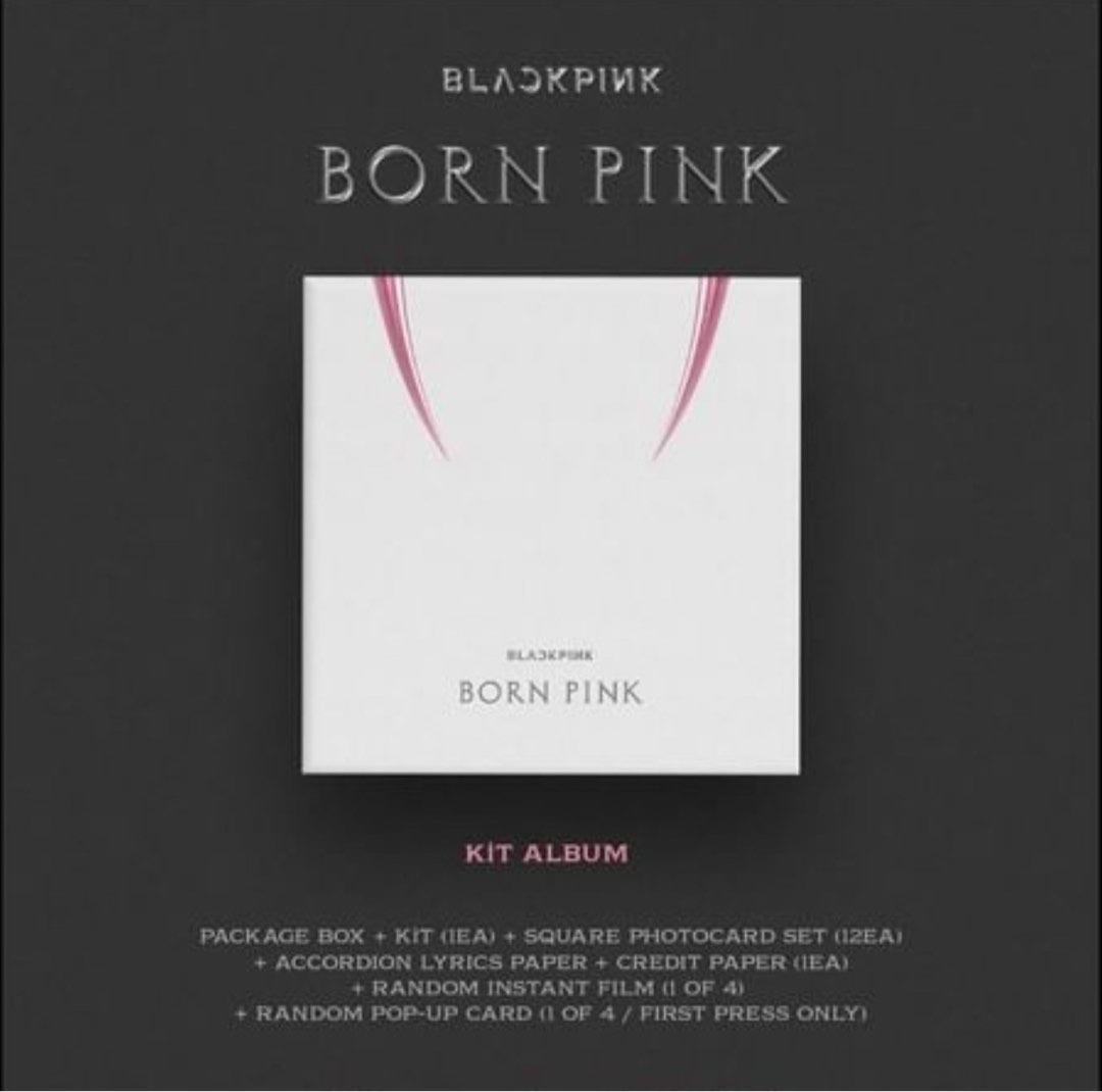 BORN PINK KIT album by Blackpink, Hobbies & Toys, Memorabilia ...