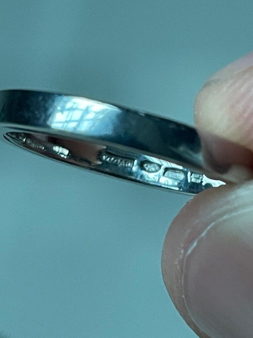 Bvlgari ring pt950, Luxury, Accessories on Carousell