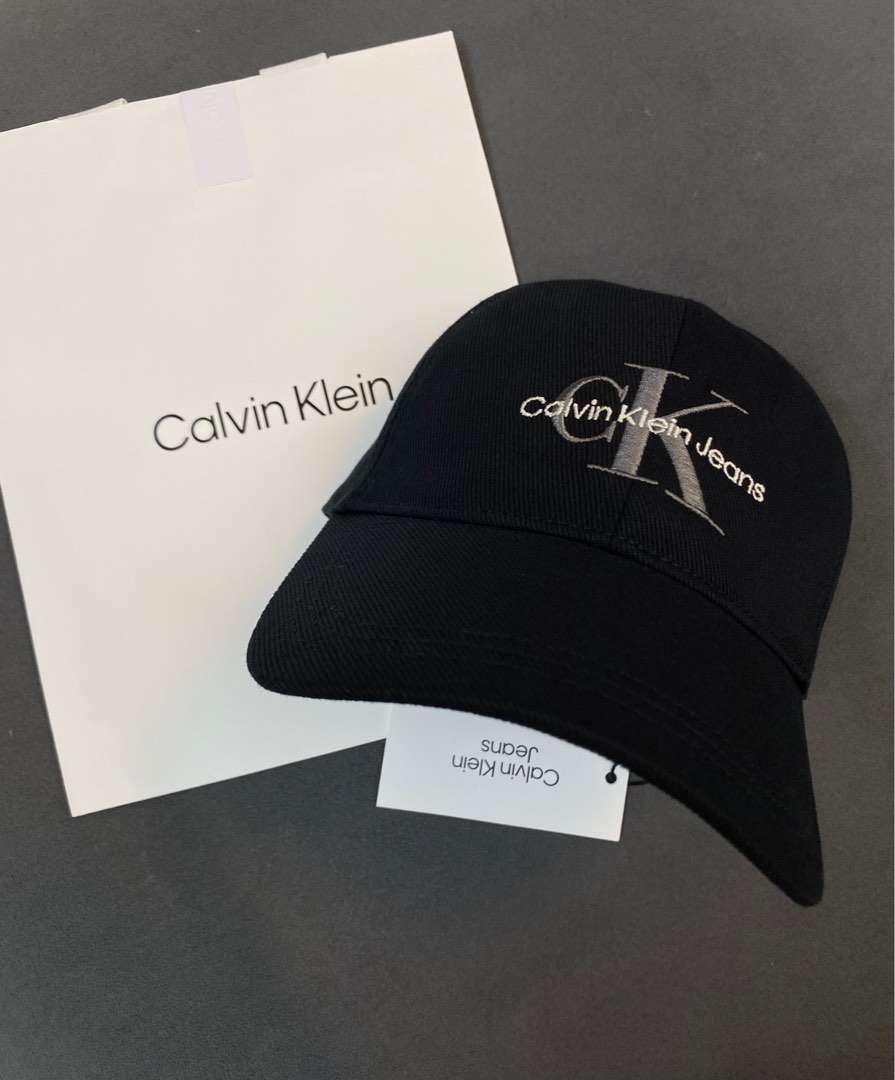 [Calvin Klein]CK MONOGRAM CAP 24FW NEW RELEASE 🔥, Men's Fashion, Watches & Accessories, Cap ...