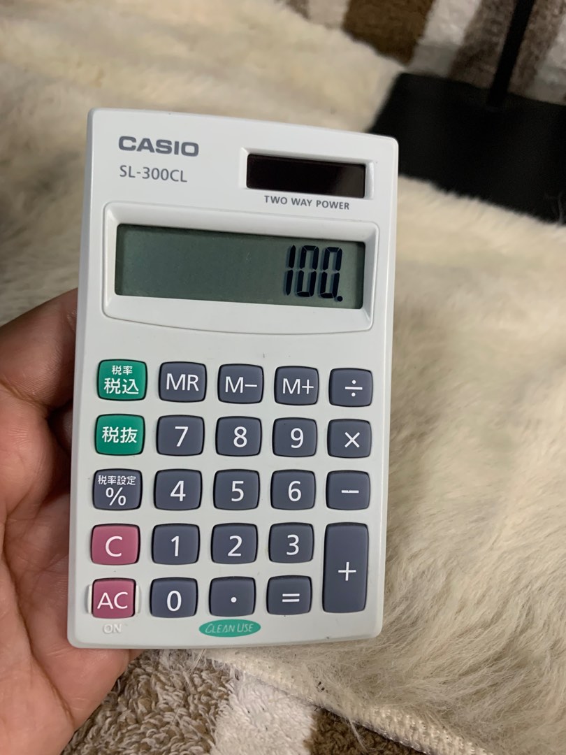 Casio japan small pocket calculator, Hobbies & Toys, Stationary & Craft ...