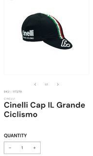 Cinelli Cycling Cap, Men's Fashion, Watches & Accessories, Caps & Hats on Carousell