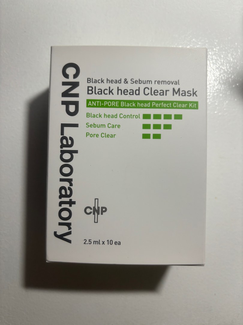 CNP Laboratory Anti-pore Black Head Clear Kit (10 set), Beauty ...