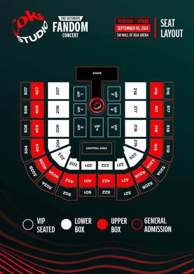 Coke Studio Ultimate Fandom Concert Lowerbox Tickets, Tickets ...