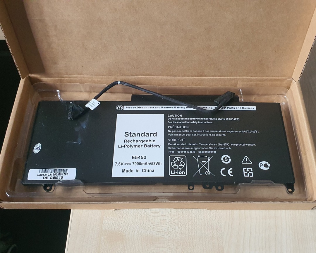 Dell Latitude 14 E5450 Laptop Battery, Computers & Tech, Parts ...