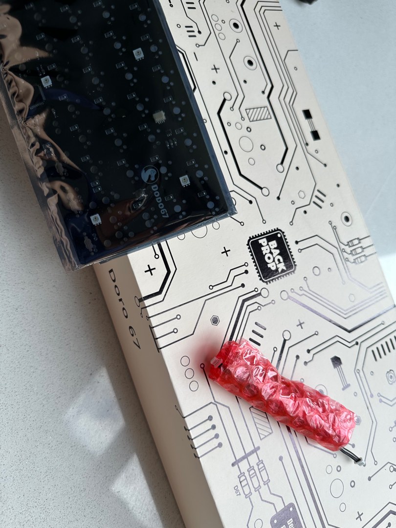 Doro67 White Unbuilt Mechanical Keyboard, Computers & Tech, Parts ...