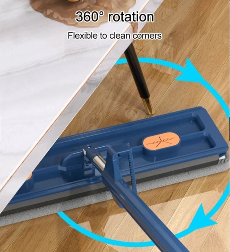 Easy clean Easy wash 360 degree wet dry magic mop SG SELLER [45cm ...