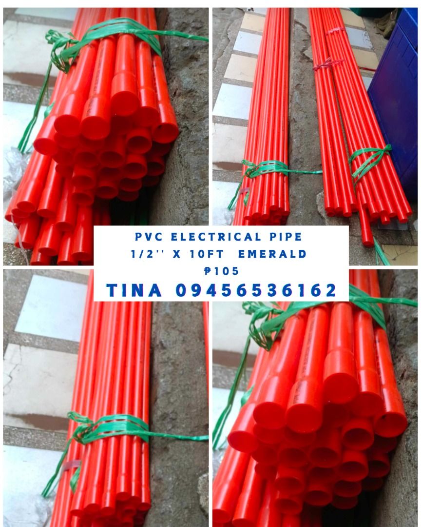Emerald Pvc electrical pipe 1/2'' x 10ft, Commercial & Industrial ...