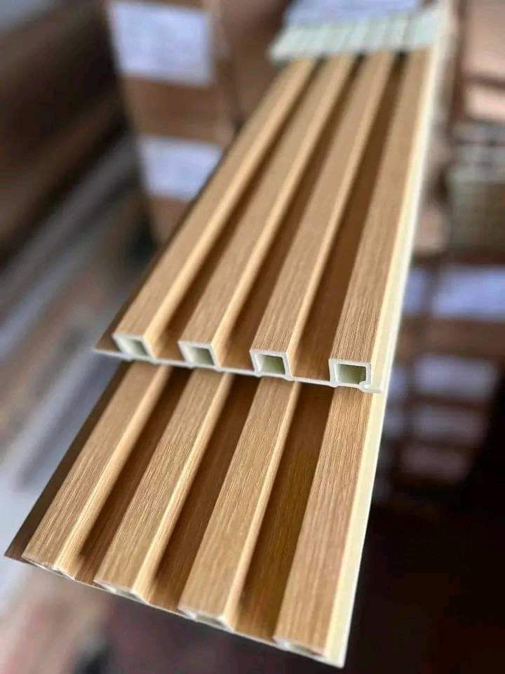 FLUTED & PVC MARBLE decoration desain modern, Furniture & Home Living ...