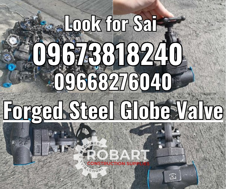 Forged Steel Globe Valve, Commercial & Industrial, Construction Tools ...