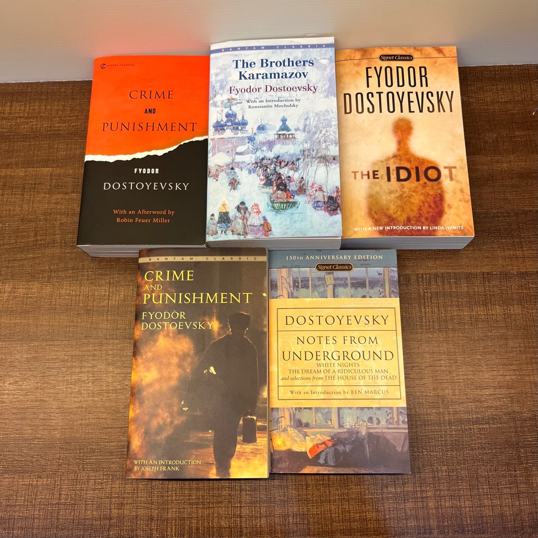 Fyodor Dostoevsky - New Arrivals - Assorted Titles (Crime and ...
