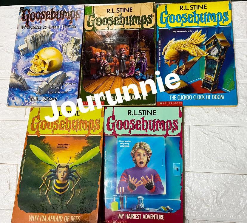 Goosebumps 5 books bundle by RL Stine, Hobbies & Toys, Books ...