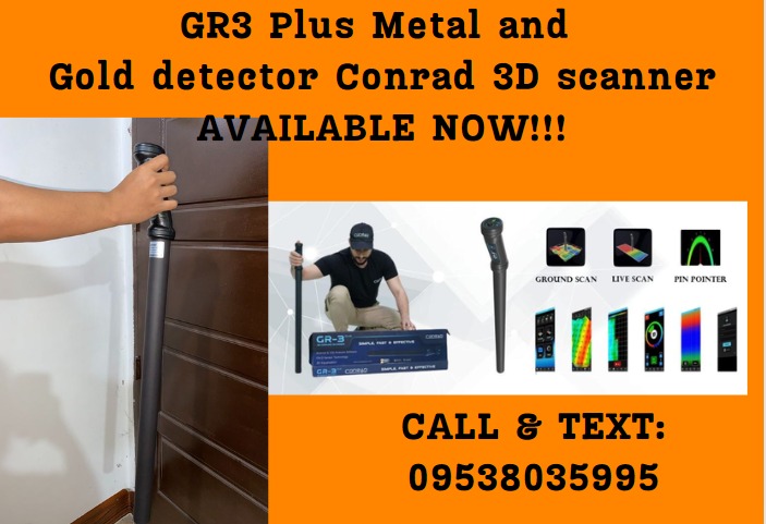 GR3 Plus Metal and Gold detector Conrad 3D scanner AVAILABLE NOW!!!, Everything Else, Others on ...
