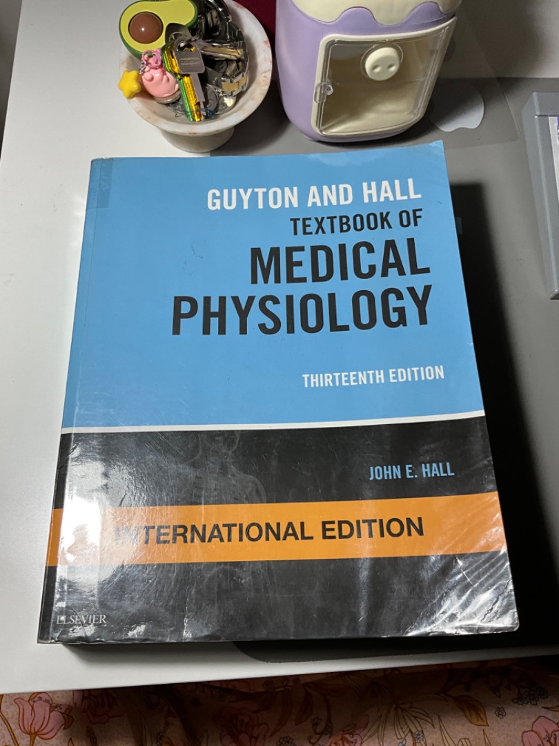 Guyton and Hall Textbook of Medical Physiology - 13th Edition, Hobbies ...