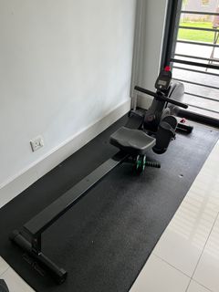 Rowing Machine Space Saving Decathlon Domyos 120, Sports Equipment ...