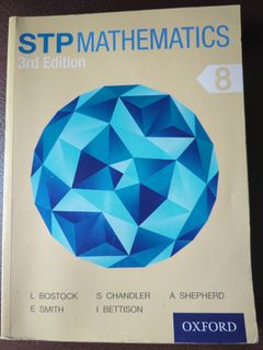 STP Mathematics 3rd Edition 8 IGCSE Textbook, Hobbies & Toys, Books ...
