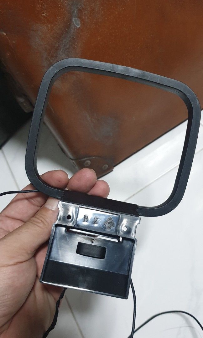 Indoor HiFi AM/FM Loop Mini Connector Antenna Home Digital Audio ...