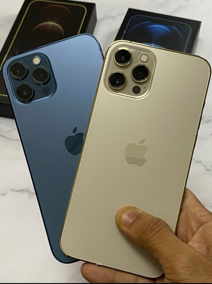 iPhone 12 Pro Max Pacific Blue 256GB, Mobile Phones & Gadgets, Mobile ...