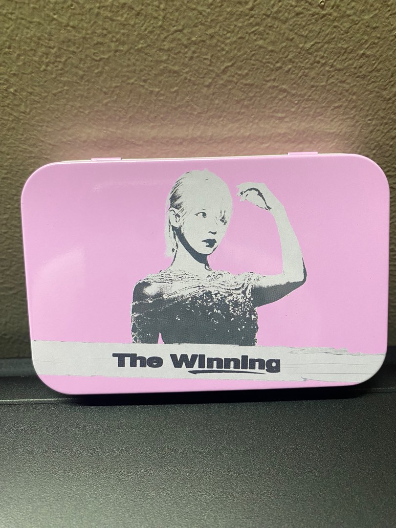 IU The winning tin case, Hobbies & Toys, Memorabilia & Collectibles, K ...