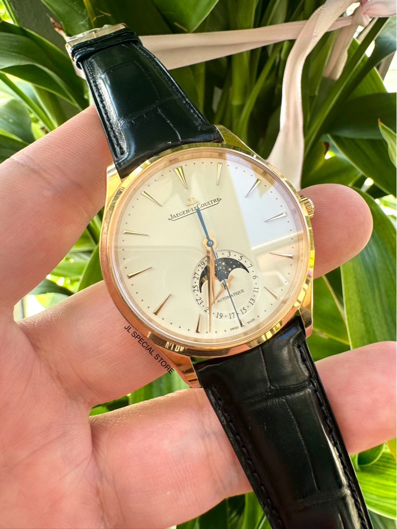 Jaeger LeCoultre Master Ultra Thin Moon Q1362511 18ct Pink Gold, Luxury ...