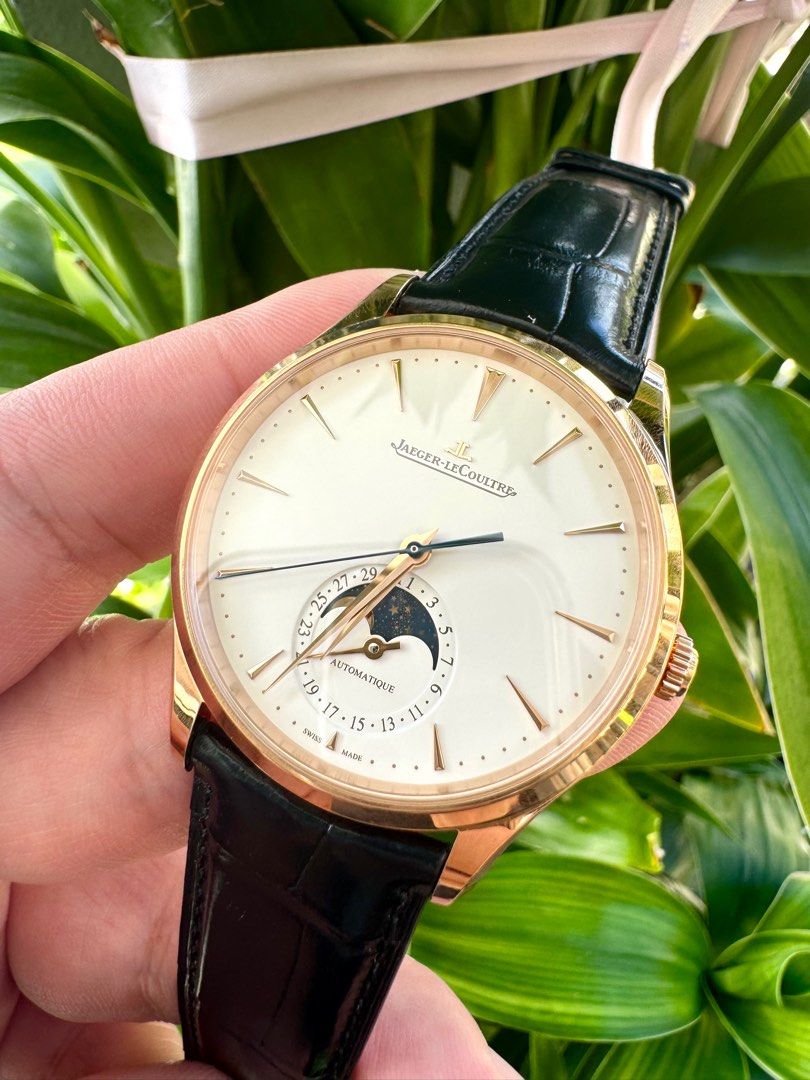 Jaeger LeCoultre Master Ultra Thin Moon Q1362511 18ct Pink Gold, Luxury ...