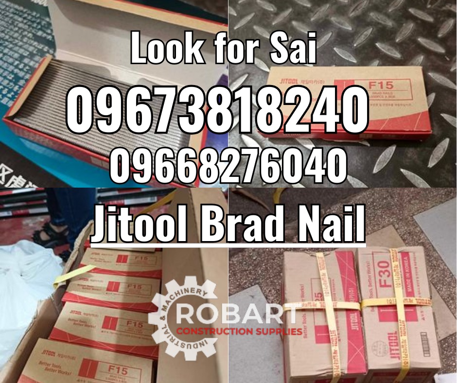 Jitool Brad Nail, Commercial & Industrial, Construction Tools & Equipment on Carousell