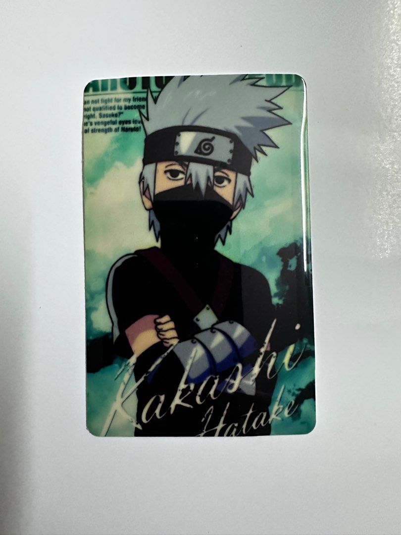 Kakashi Hatake of Naruto Shippuden 8 Bookmark Cards, Hobbies & Toys ...