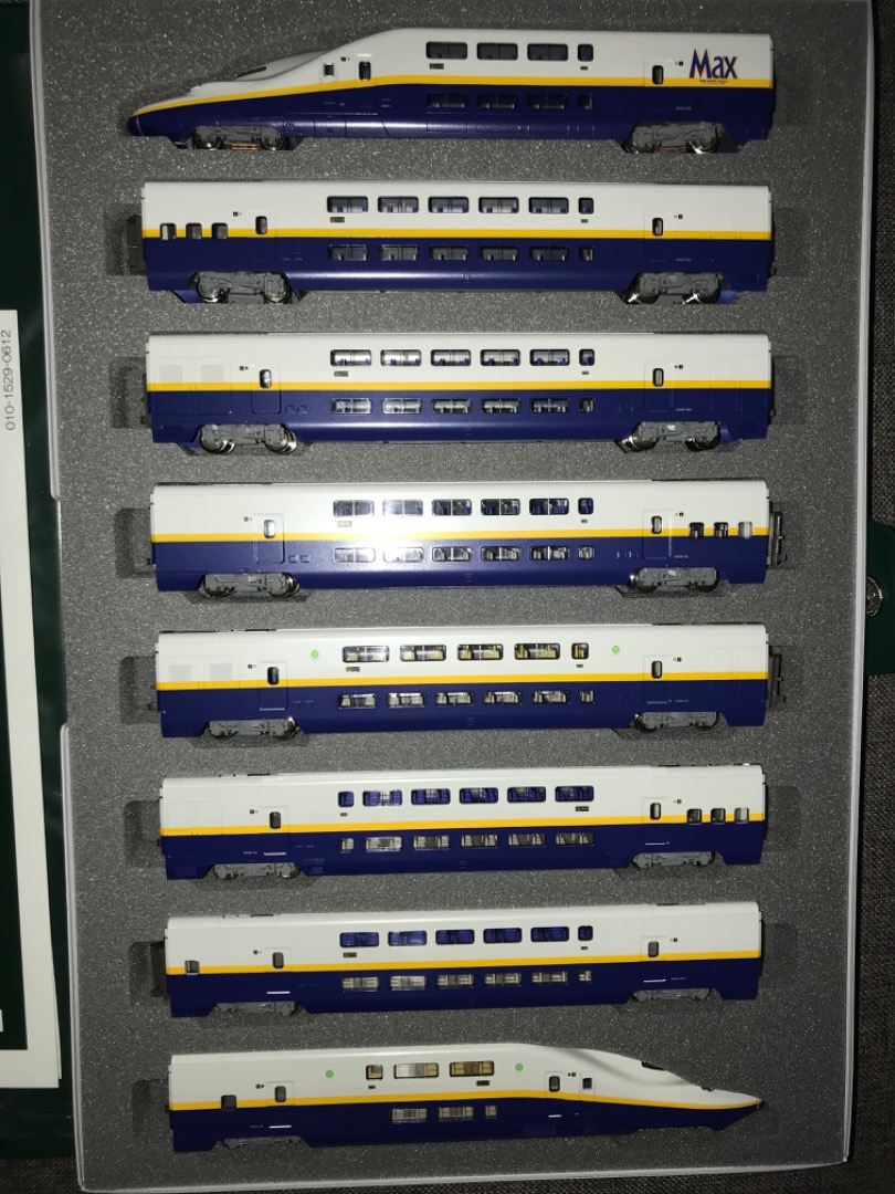 Kato N scale 1/160 E4 Max Shinkansen 8-cars set, Hobbies & Toys, Toys ...