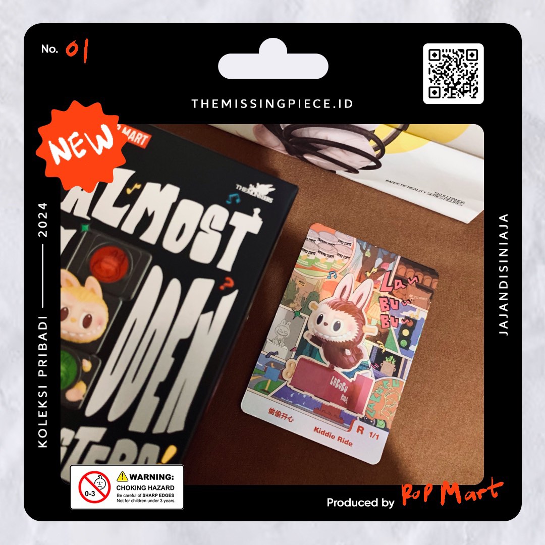 LABUBU - ALMOST HIDDEN THE MONSTERS POP MART SECRET, Toys ...