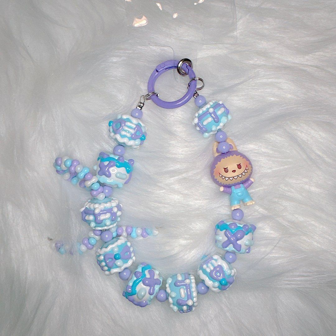 [LABUBU] POPMART HANDPHONE STRAP/KEYCHAIN, Hobbies & Toys, Stationery ...