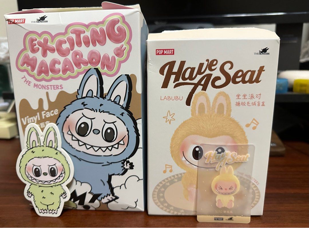 Labubu V1 and V2, Hobbies & Toys, Toys & Games on Carousell