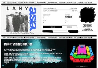 LANY Malaysia Concert Ticket CAT 3, Tickets & Vouchers, Event Tickets ...