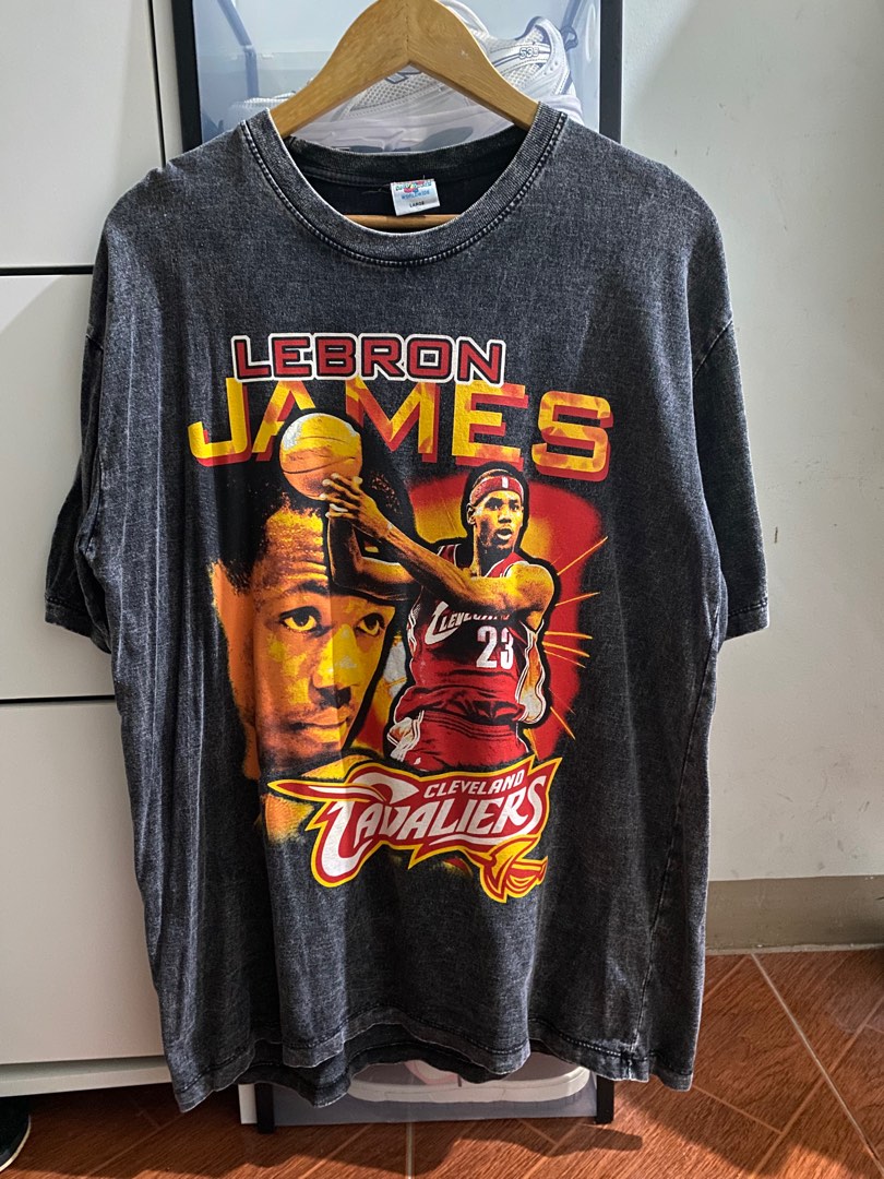 Lebron James coin tee, Men's Fashion, Tops & Sets, Tshirts & Polo ...