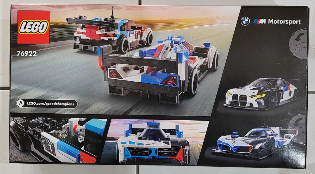 LEGO 76922 SPEED CHAMPIONS BMW M4 GT3 & BMW M HYBRID V8, Hobbies & Toys ...