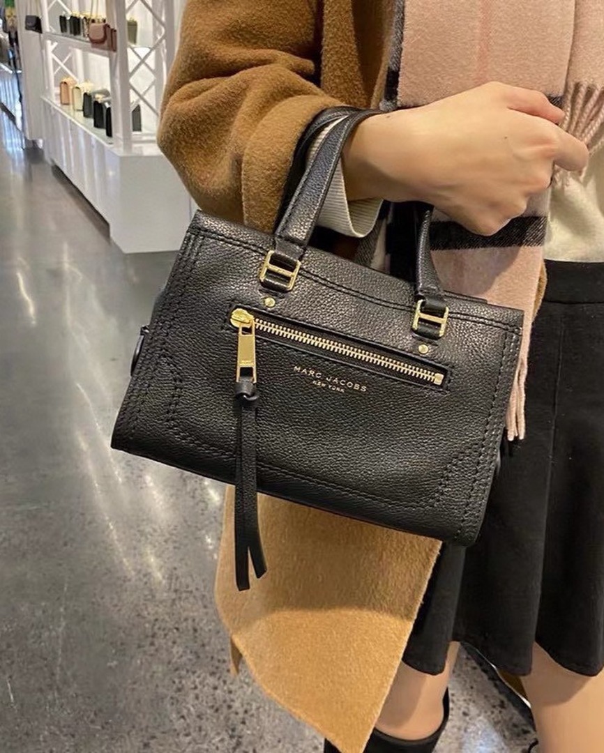 MARC JACOBS Mini Cruiser Satchel Bag BLACK, Luxury, Bags & Wallets on ...